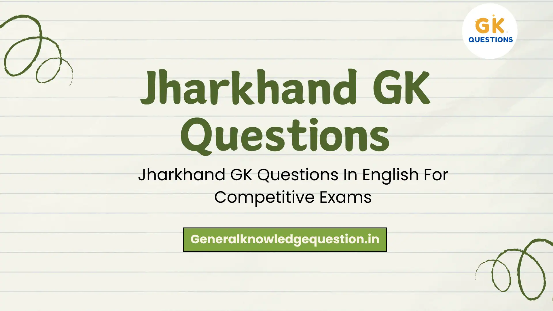 Jharkhand GK Questions In English For Competitive Exams 2025